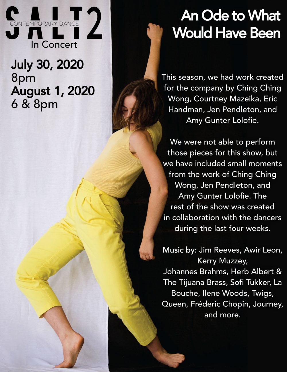 SALT2 Program – SALT Contemporary Dance
